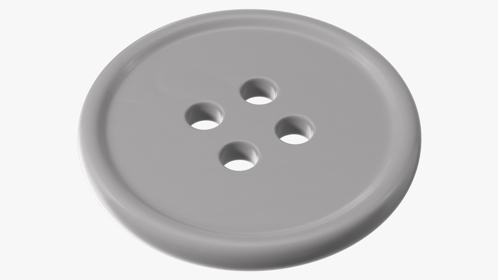 Button Grey 3D model - TurboSquid 1819241