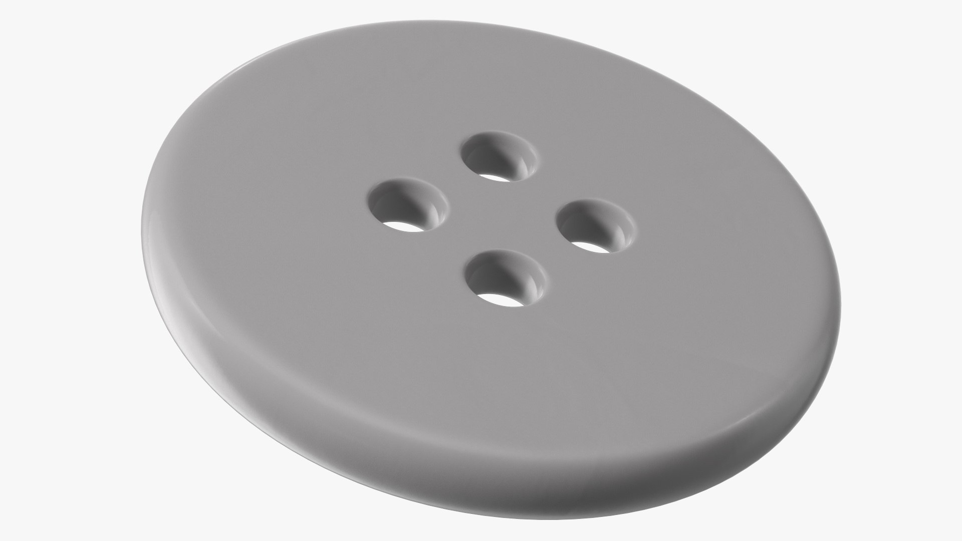 Button Grey 3D Model - TurboSquid 1819241