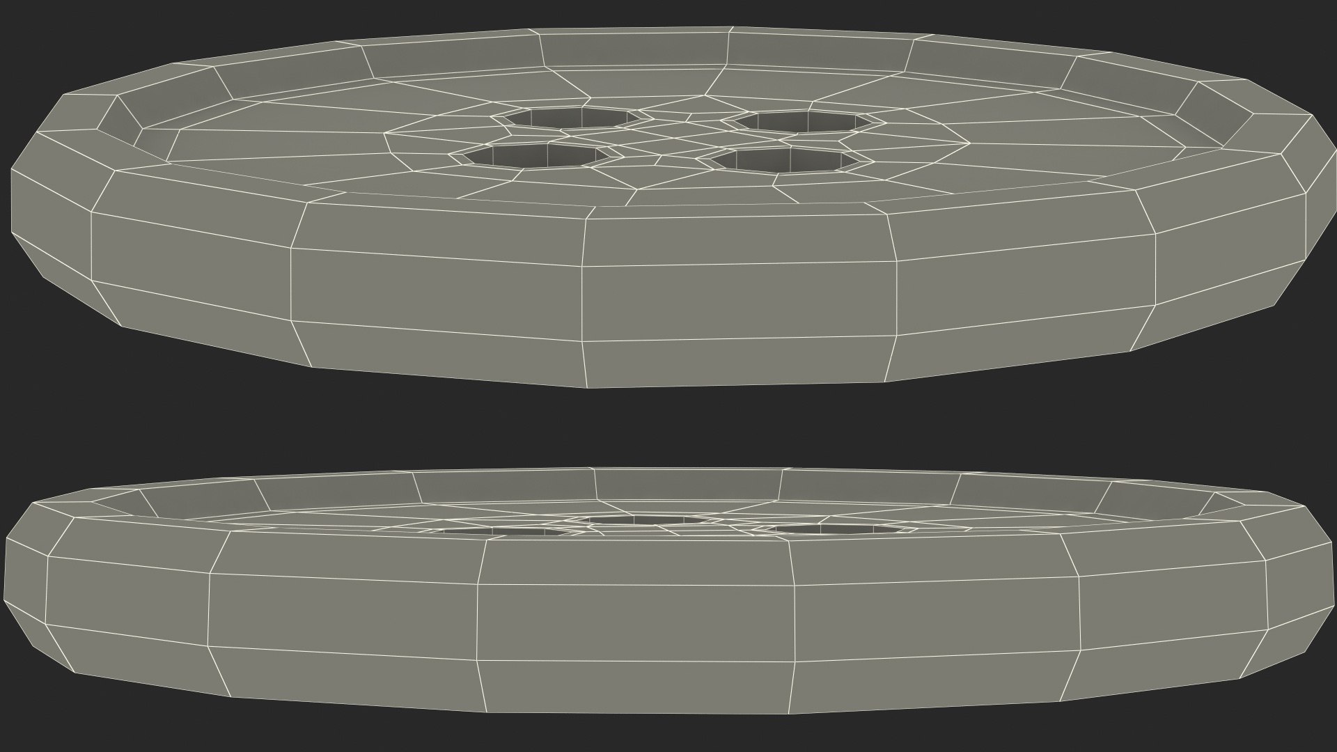 Button Grey 3D model - TurboSquid 1819241