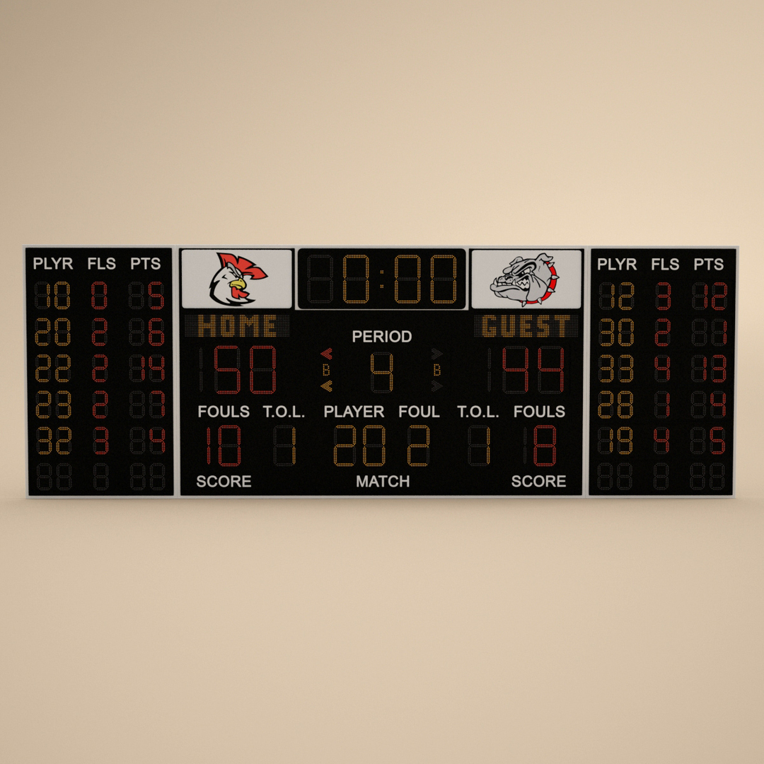 Scoreboard Score Board 3d 3ds