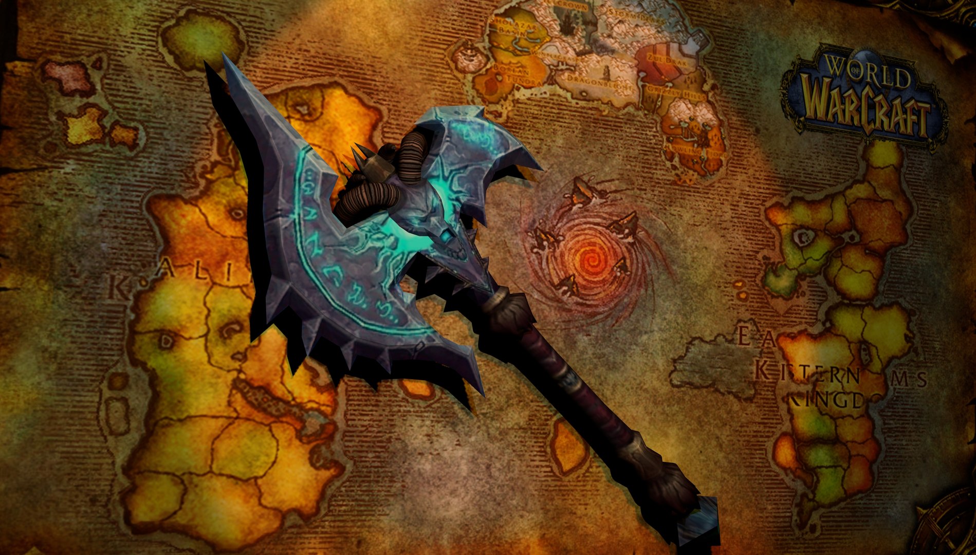 legendary world warcraft 3d model