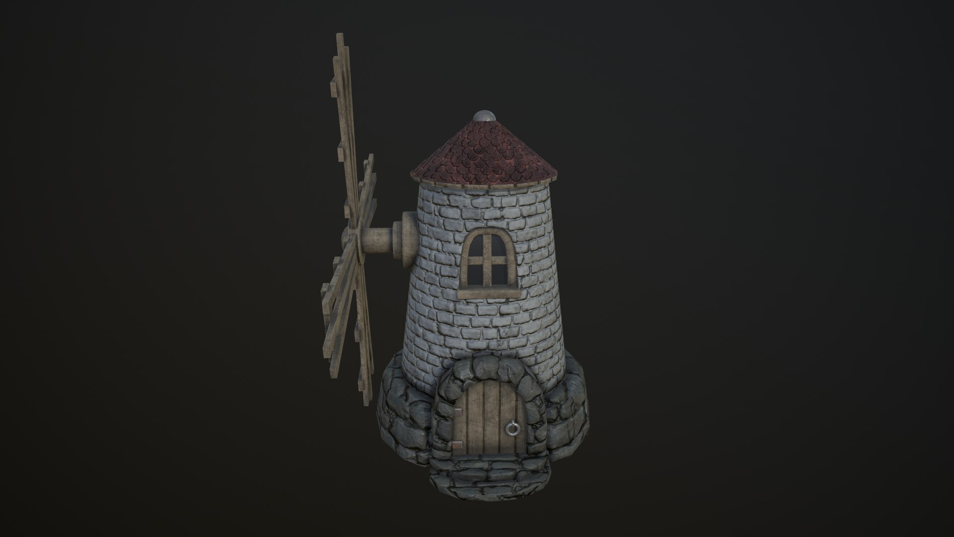 Windmill Model - TurboSquid 1711297
