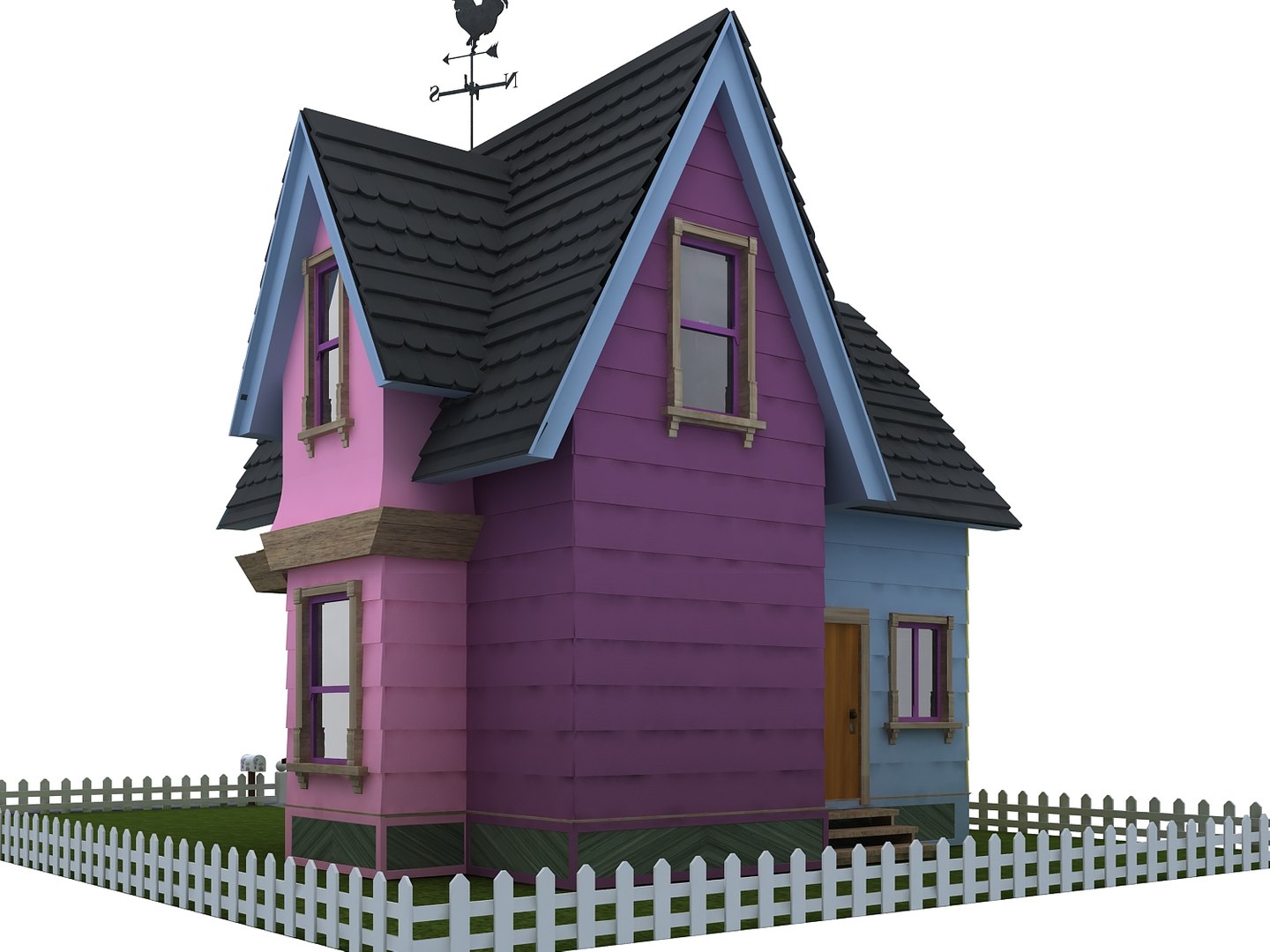 Carl House Animation 3D - TurboSquid 1343284