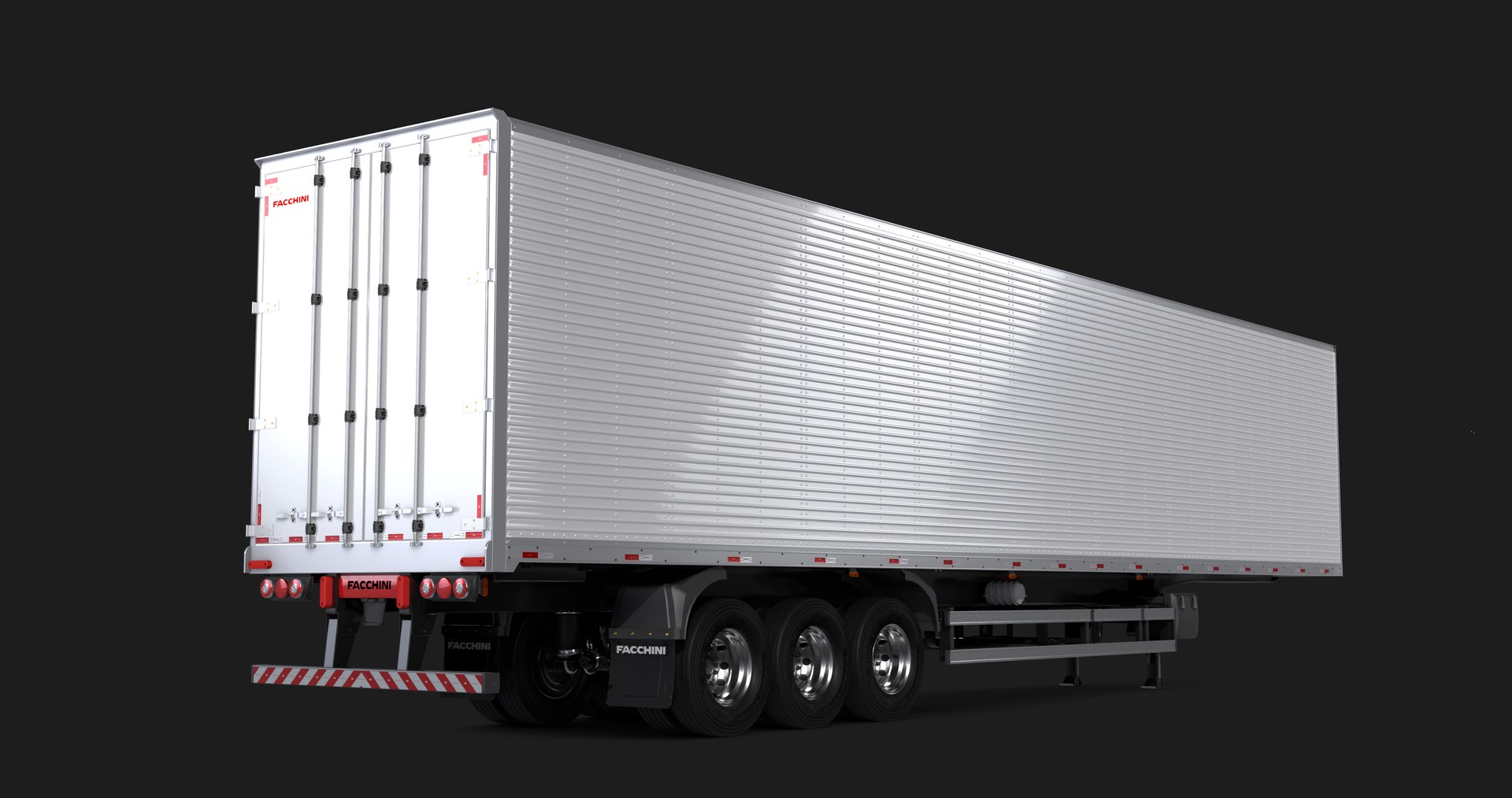 Facchini Box Trailer 3D Model - TurboSquid 1971482