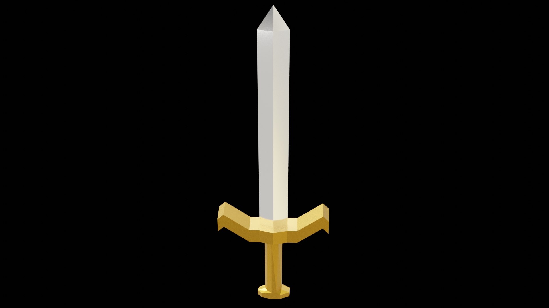 3D Metal Sword Model - TurboSquid 1848097