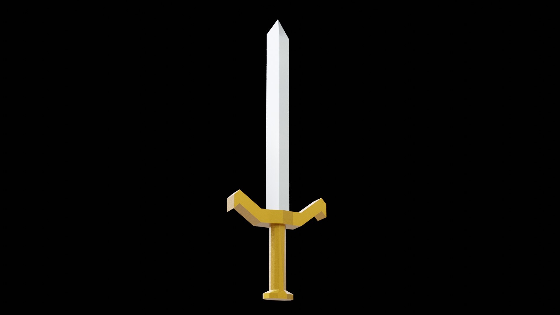 3D Metal Sword Model - TurboSquid 1848097