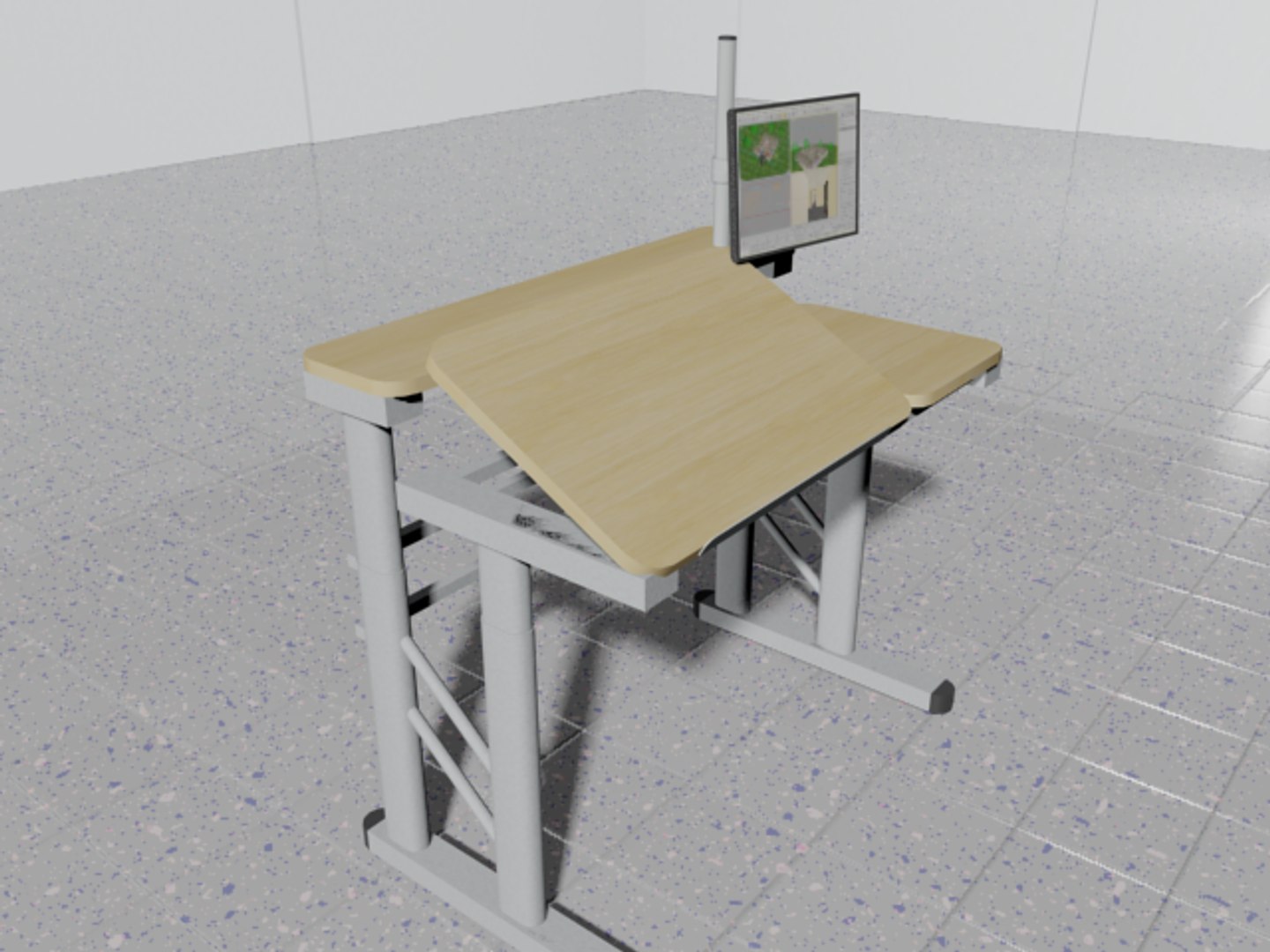 Drafting Table 3d 3ds