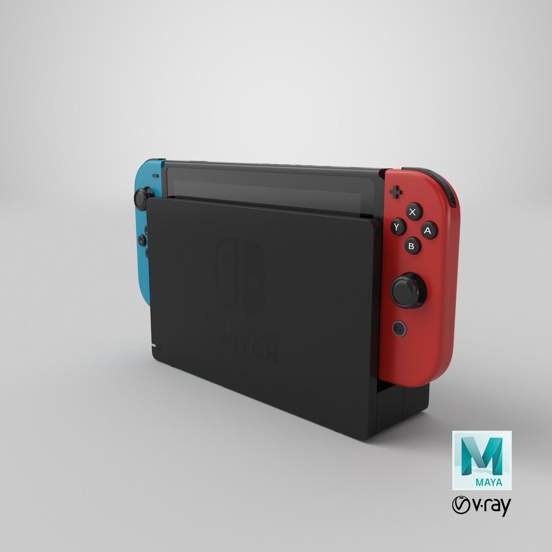 3D Detailed Nintendo Switch With Dock - TurboSquid 2169008