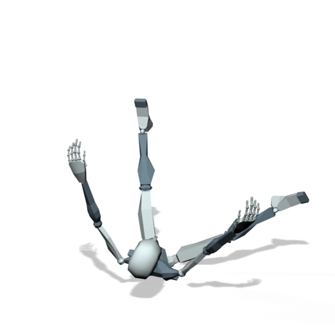 Motion Character Studio Biped accident capture mocap