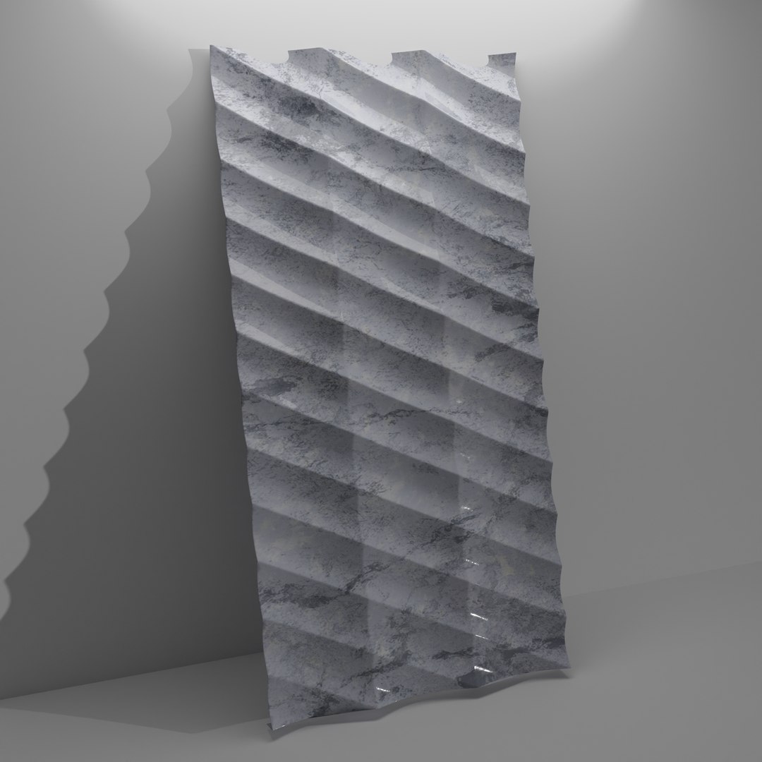 3D Wave Pattern 3D - TurboSquid 2224393