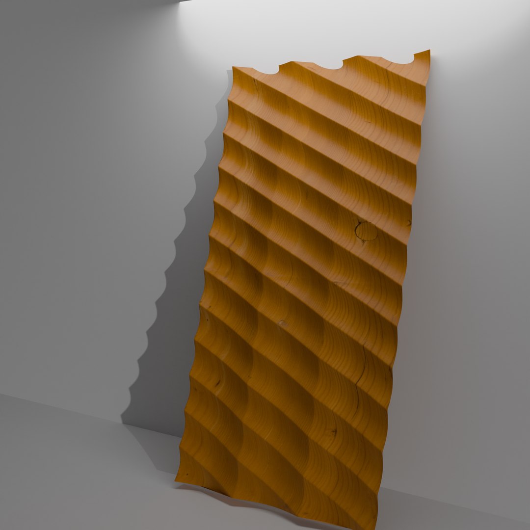 3D Wave Pattern 3D - TurboSquid 2224393