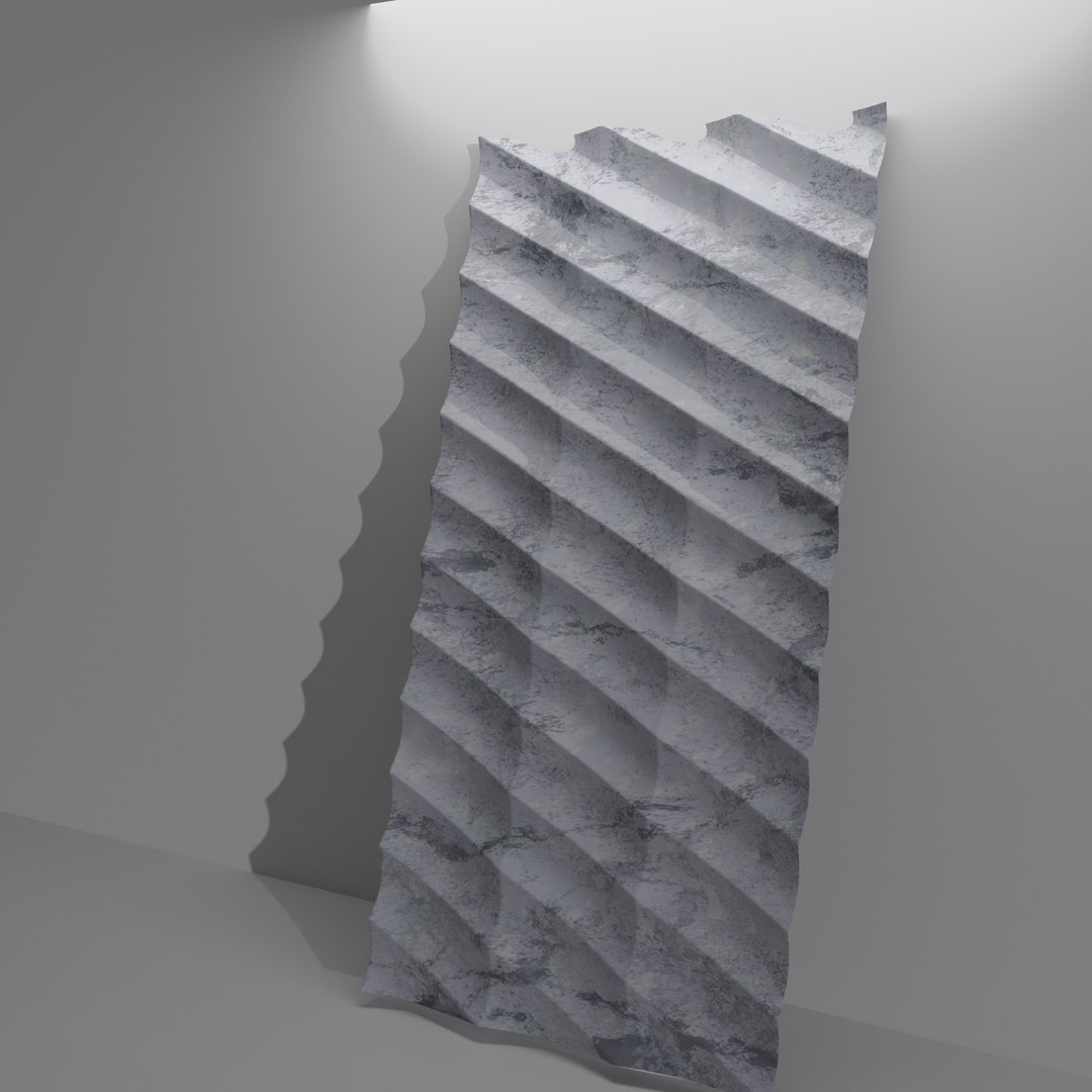 3D Wave Pattern 3D - TurboSquid 2224393
