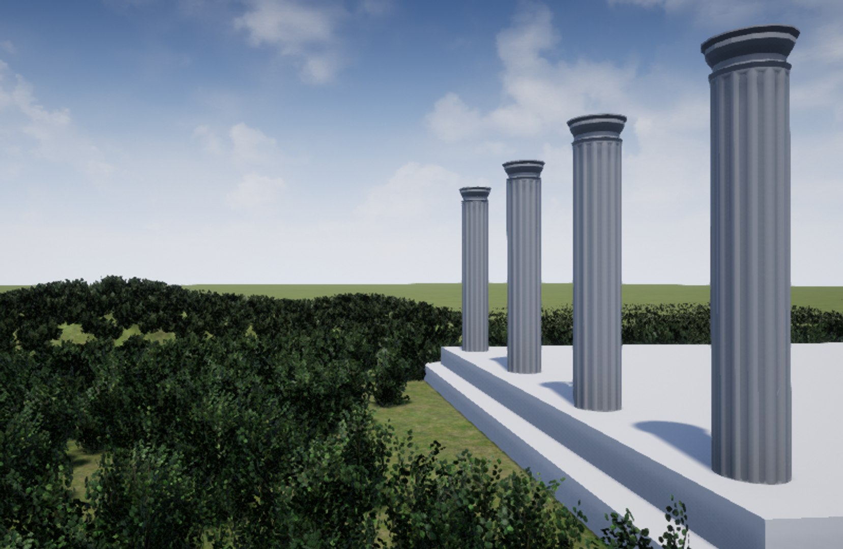 3D Columns Tuscan Doric Ionic - TurboSquid 1272290