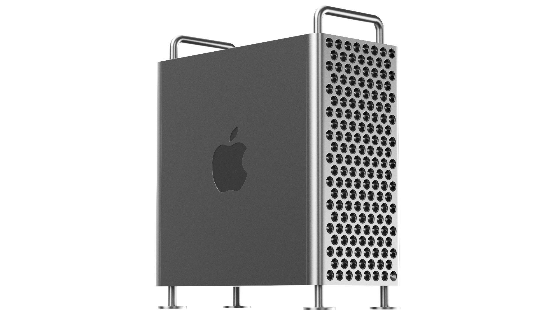 Detailed Mac Pro Tower 3D Model - TurboSquid 2196503