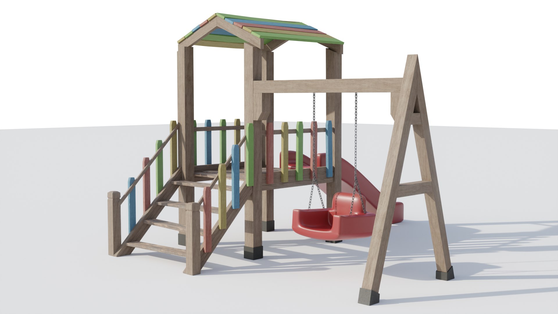 Children Park 3D Model - TurboSquid 2057662