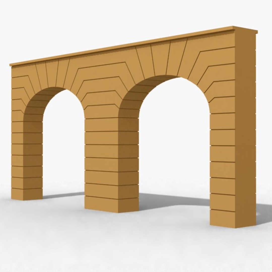 3d Arches Model