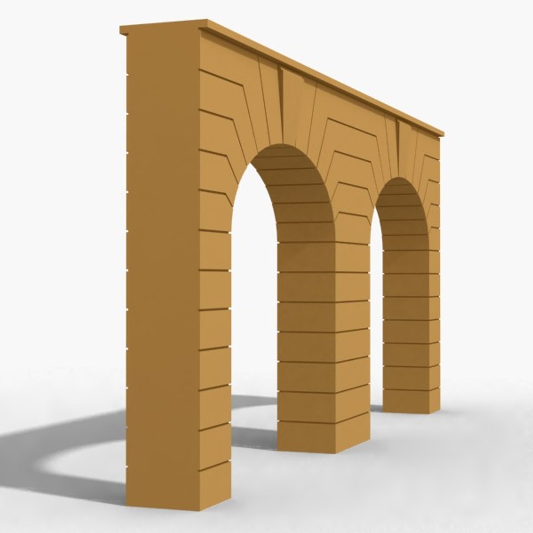 3d Arches Model