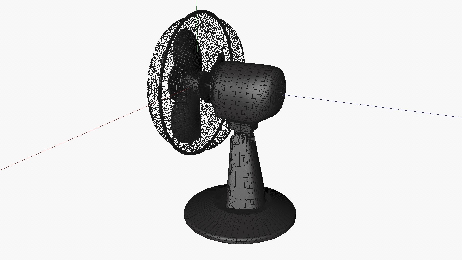3D DESKTOP FAN ANIMATED - TurboSquid 1971796