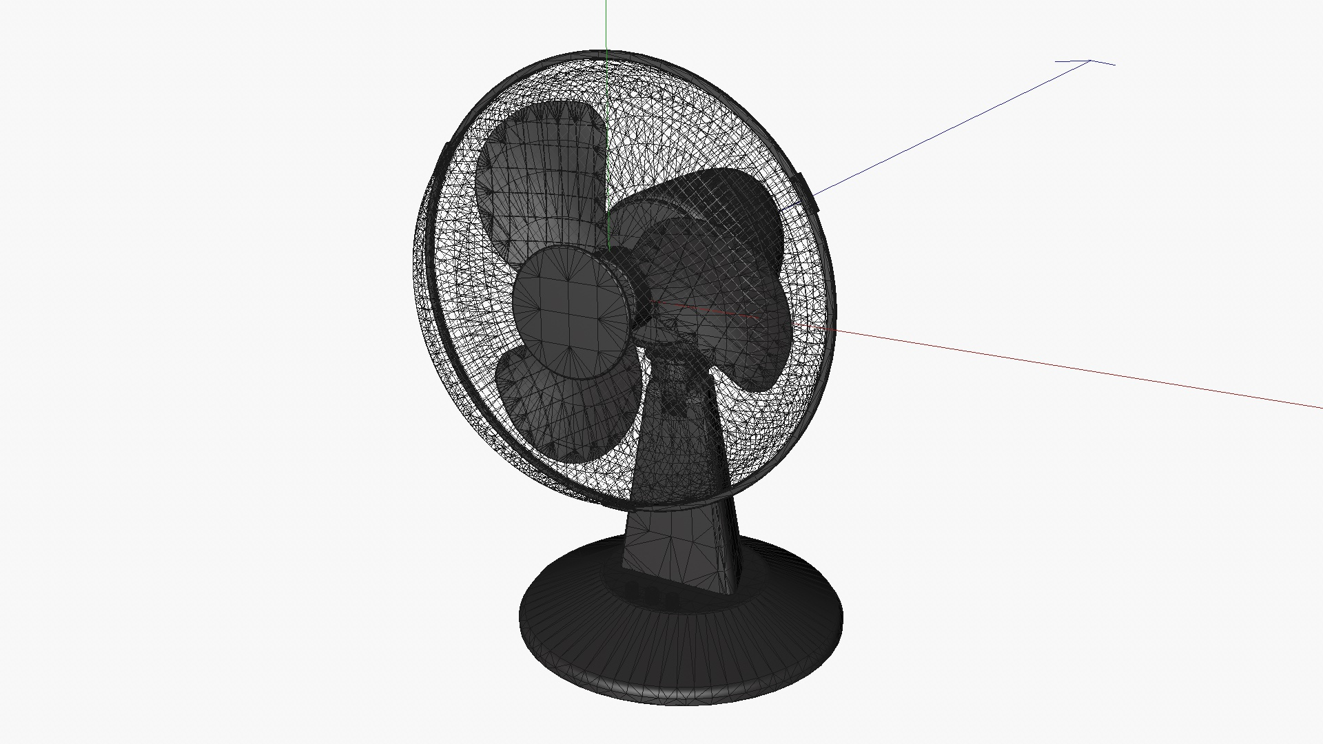 3D DESKTOP FAN ANIMATED - TurboSquid 1971796