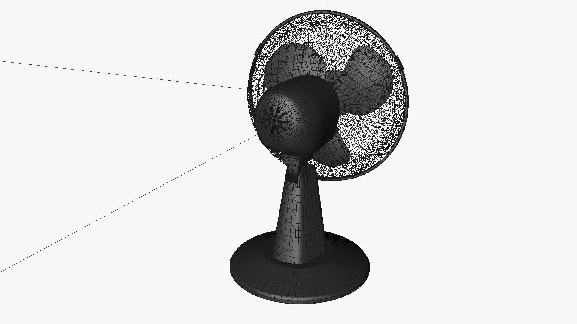 3D DESKTOP FAN ANIMATED - TurboSquid 1971796