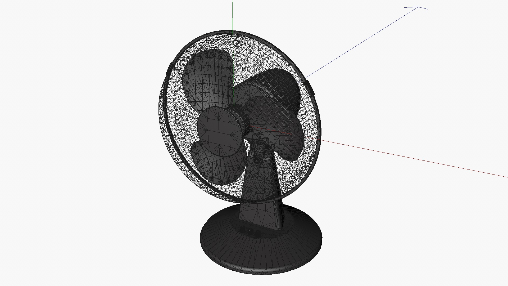 3D DESKTOP FAN ANIMATED - TurboSquid 1971796