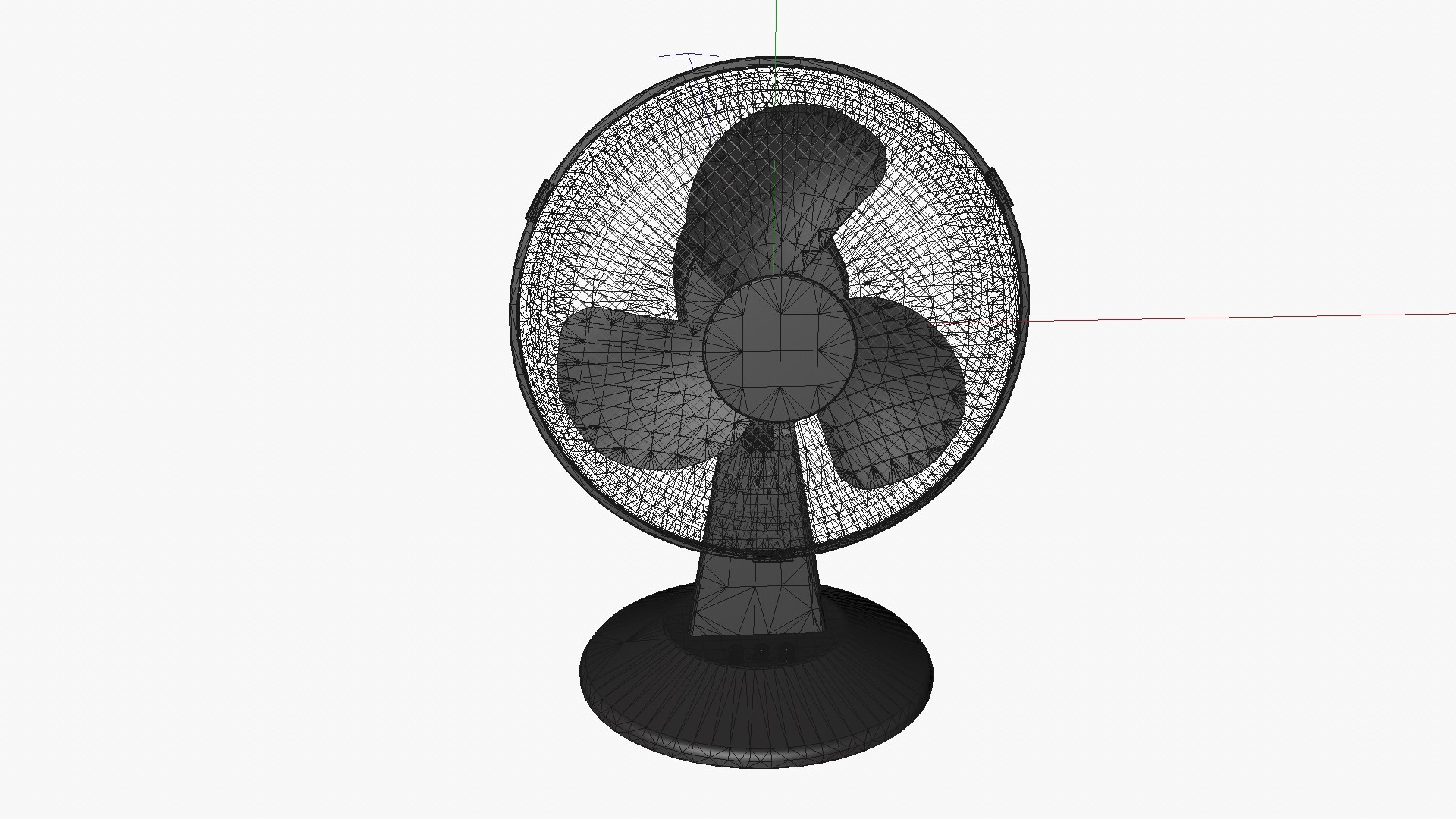3D DESKTOP FAN ANIMATED - TurboSquid 1971796