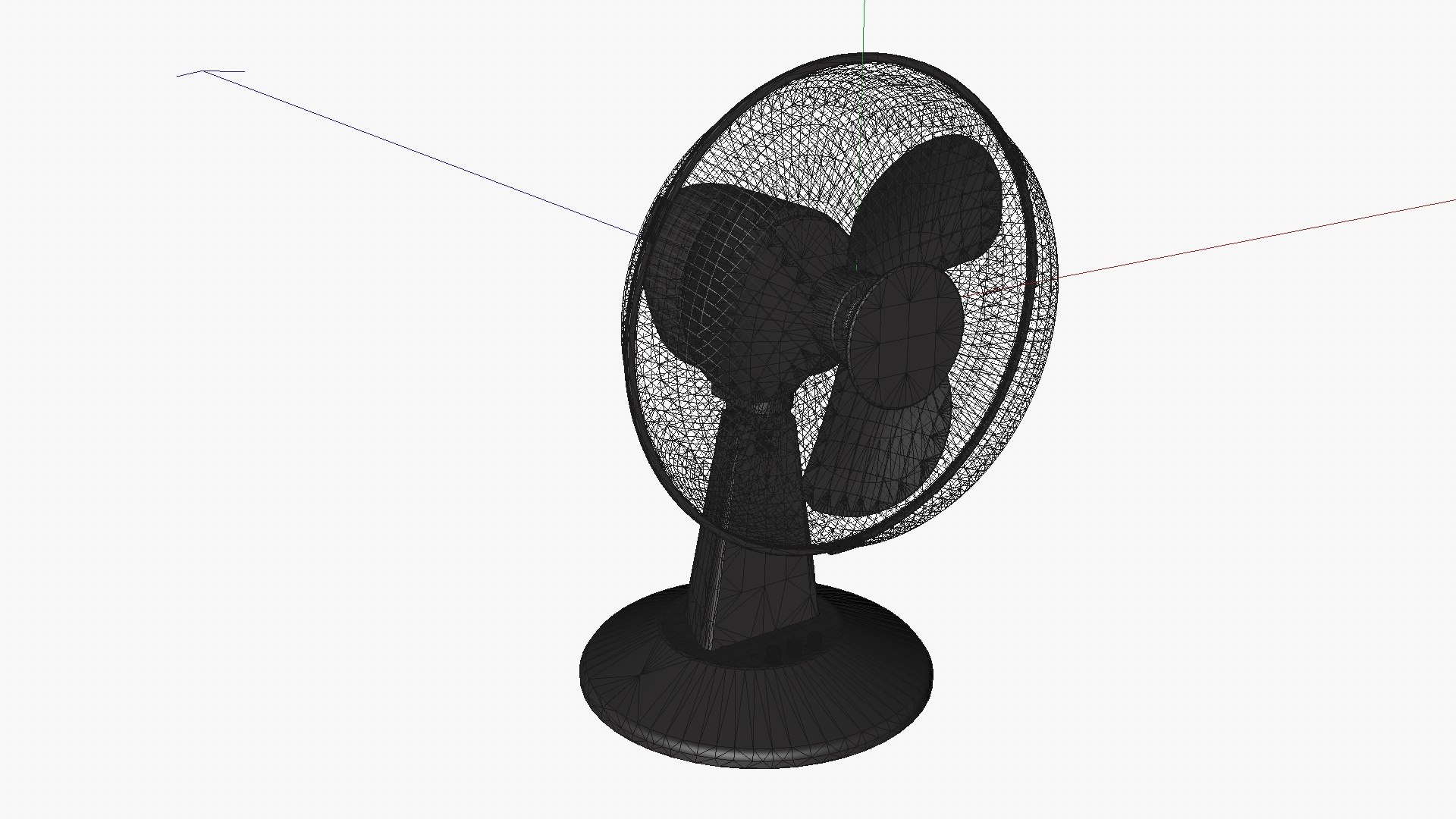 3D DESKTOP FAN ANIMATED - TurboSquid 1971796