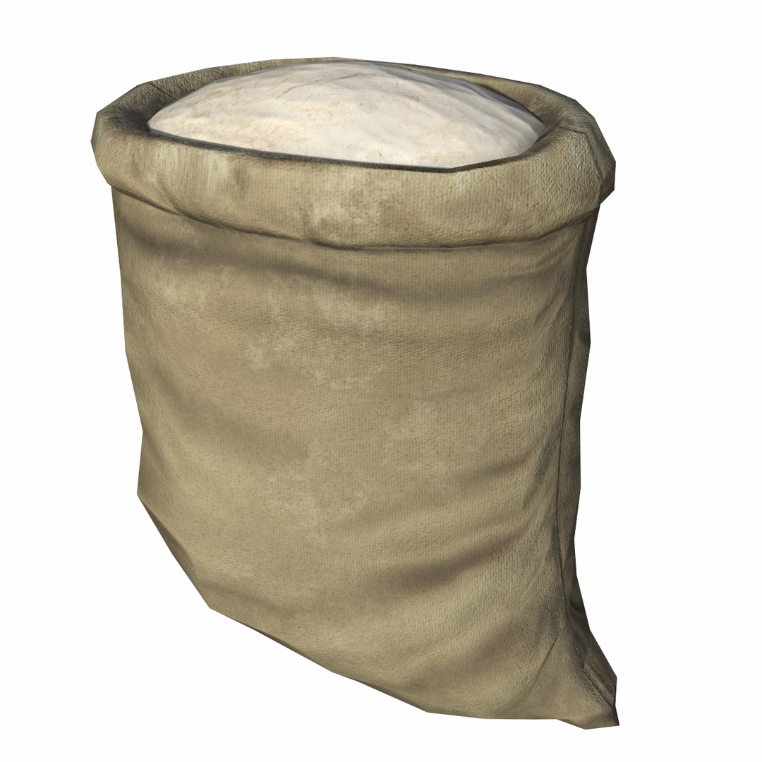 Sack pack 3D model - TurboSquid 1606898