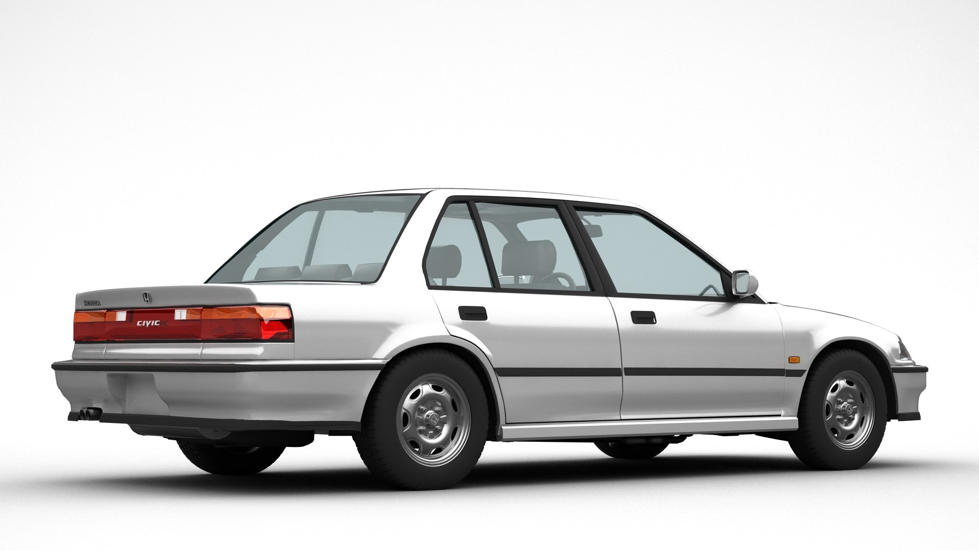 3D Honda Civic Ef Sedan 1990 - TurboSquid 1996542