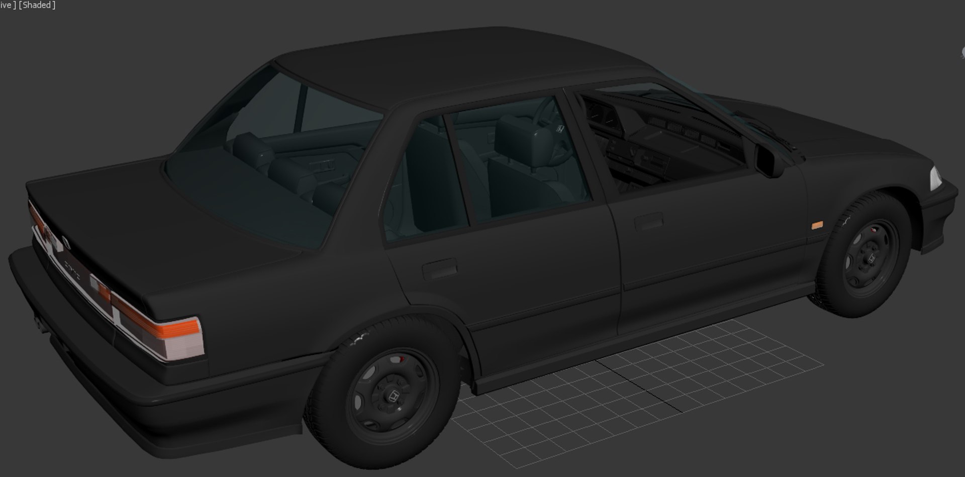 3D Honda Civic Ef Sedan 1990 - TurboSquid 1996542