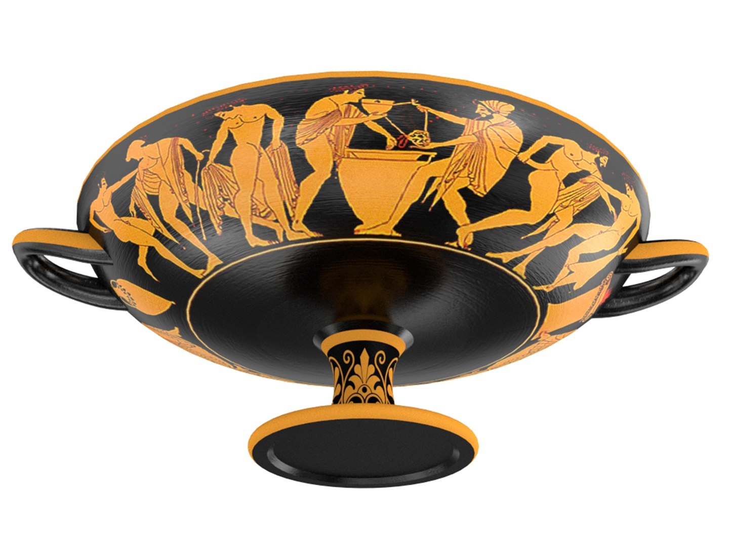 3D ancient greek pottery model - TurboSquid 1701838