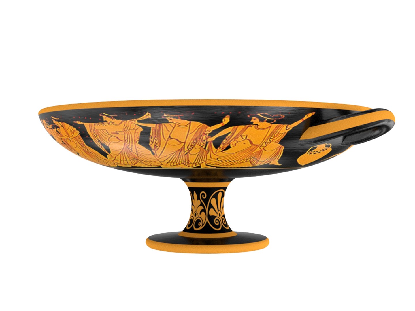 3D ancient greek pottery model - TurboSquid 1701838