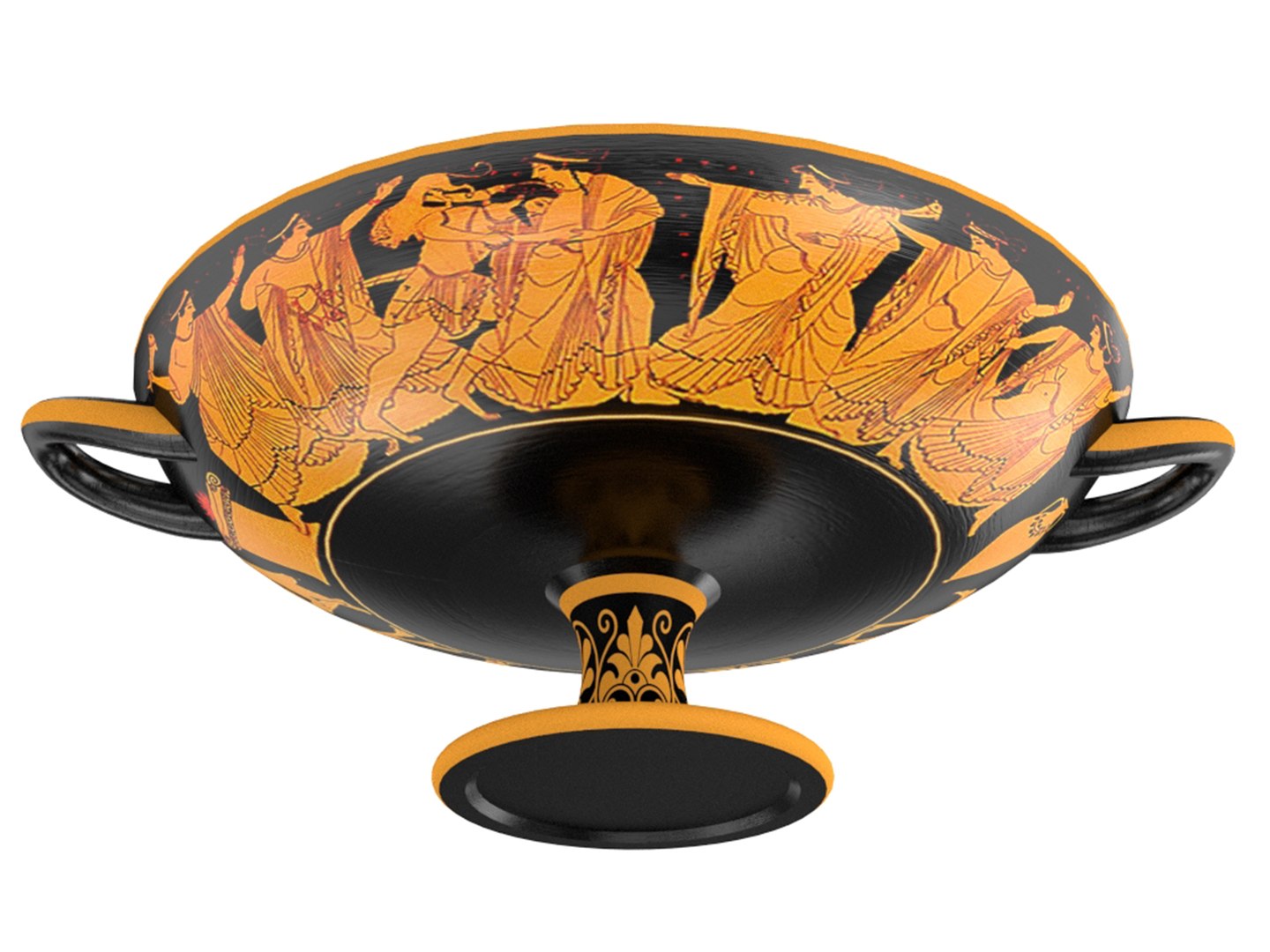 3D ancient greek pottery model - TurboSquid 1701838
