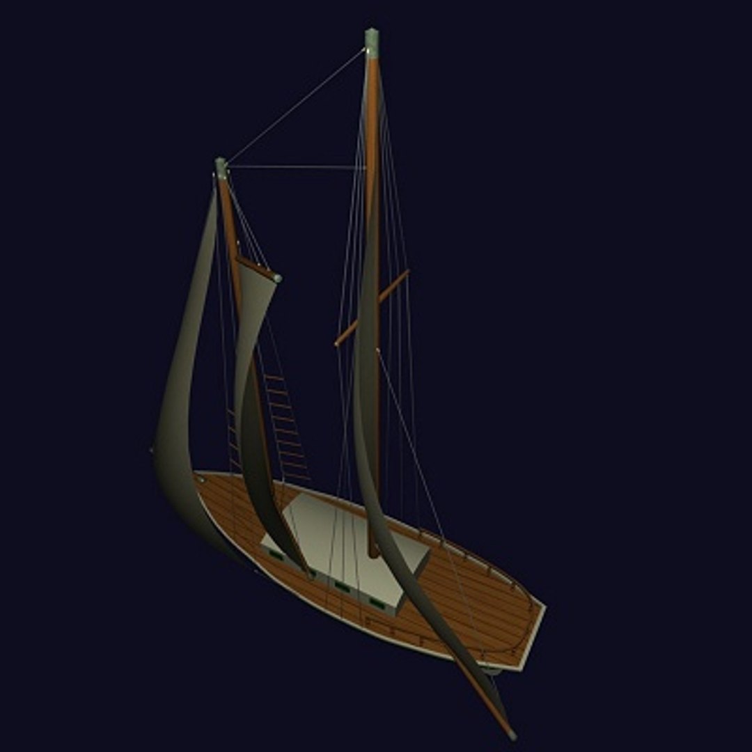 Sloop 3d 3ds