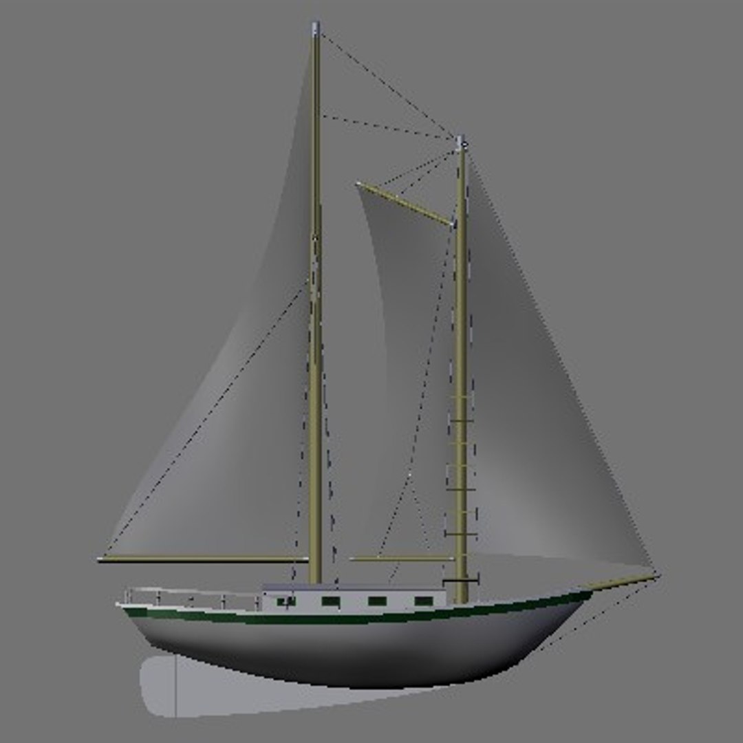 Sloop 3d 3ds