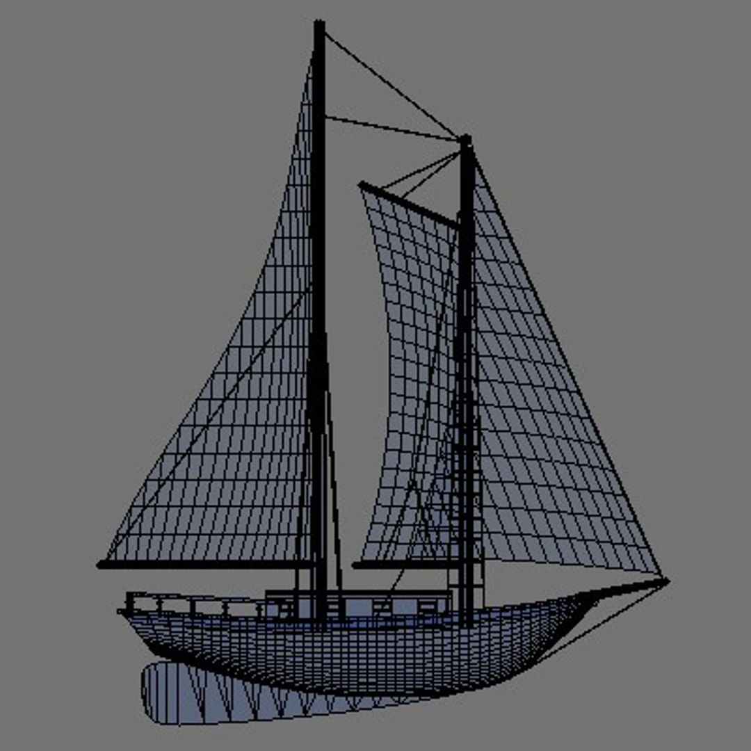 Sloop 3d 3ds