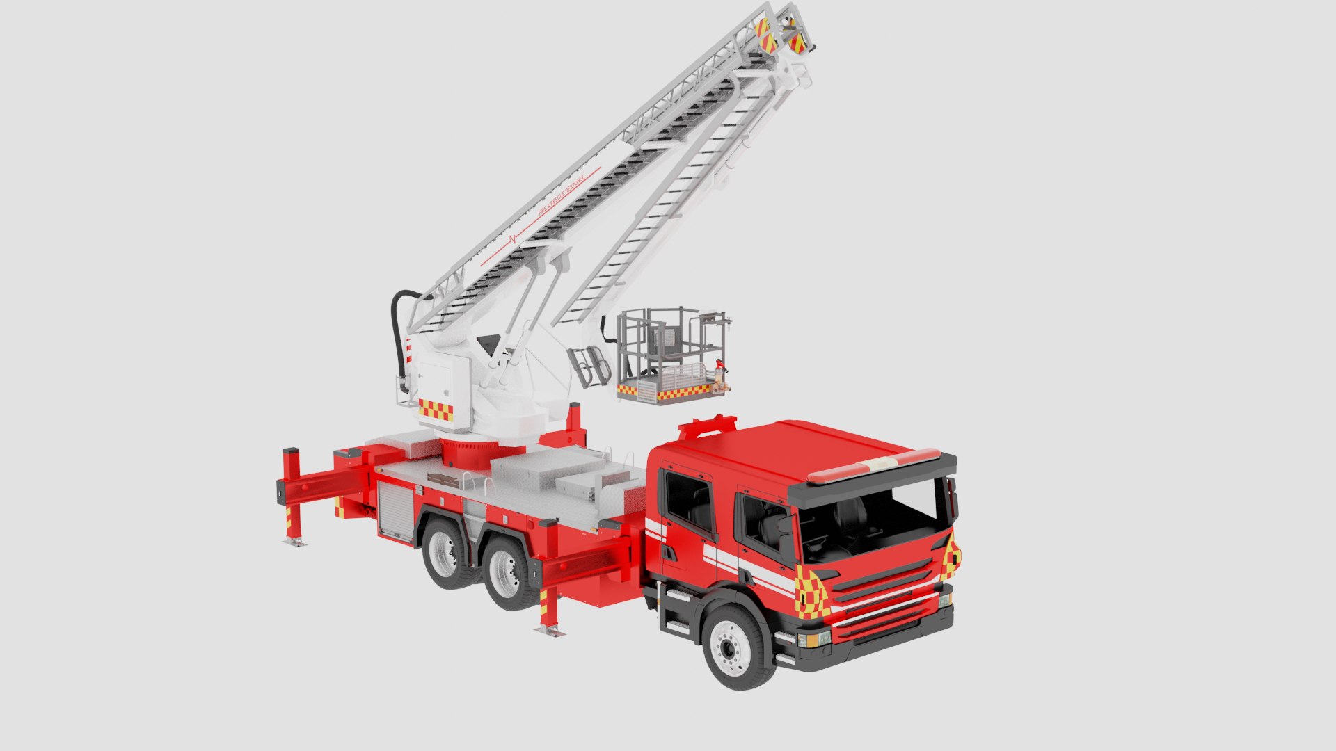 3D Singapore Combined Platform Ladder - TurboSquid 1869124