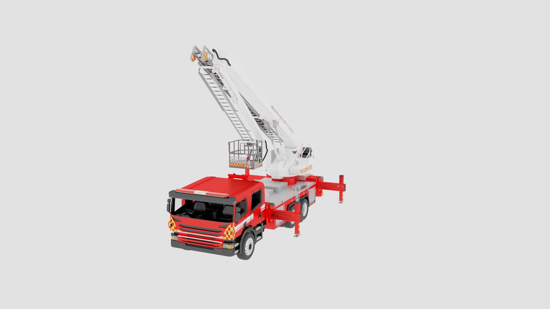 3D Singapore Combined Platform Ladder - TurboSquid 1869124