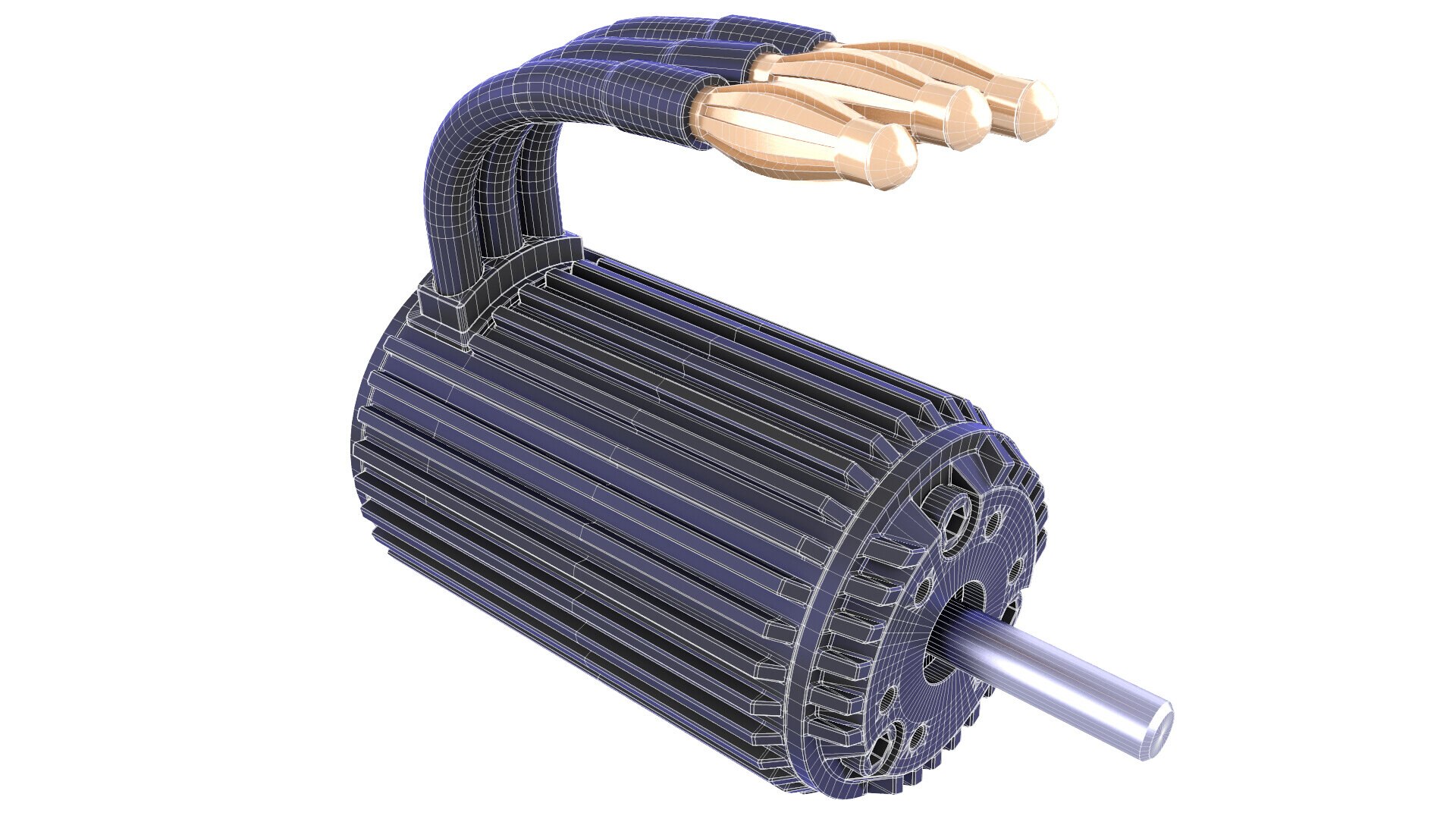 BLDC Electric Motor 101 3D Model - TurboSquid 2383832