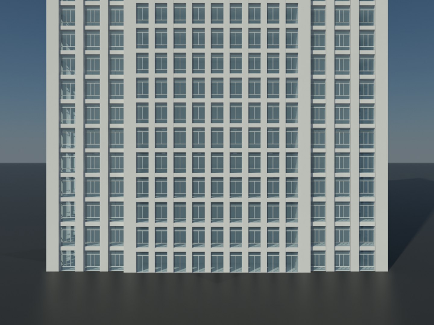 Free Skyscraper Office Building 3d Model