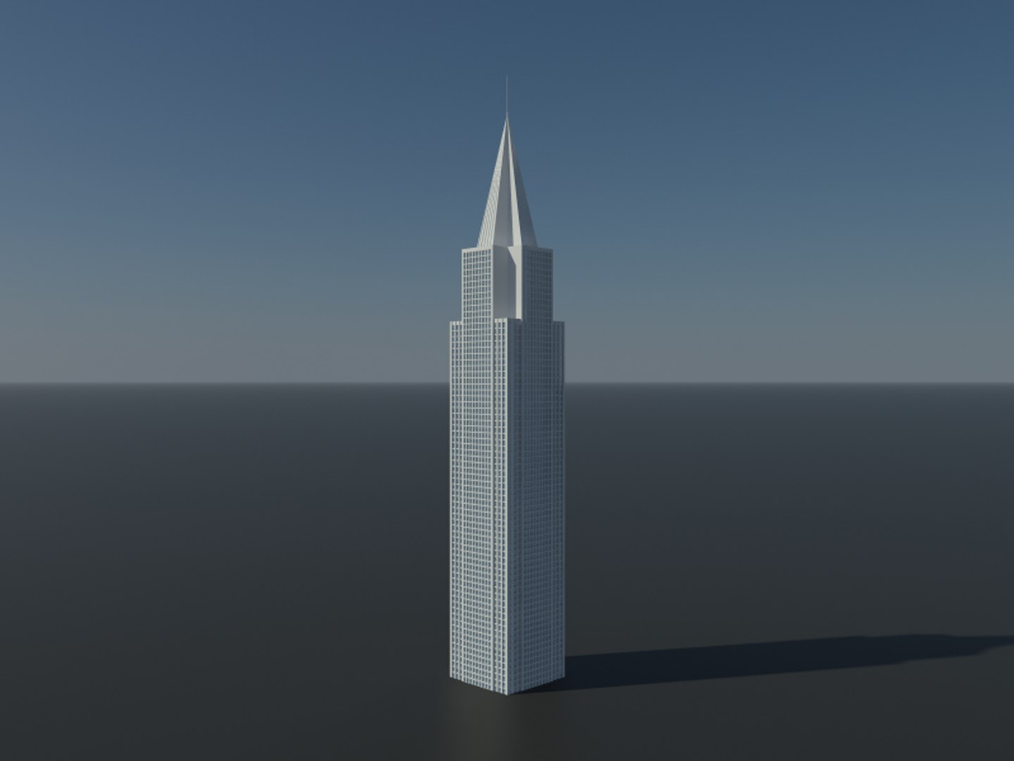 Free Skyscraper Office Building 3d Model