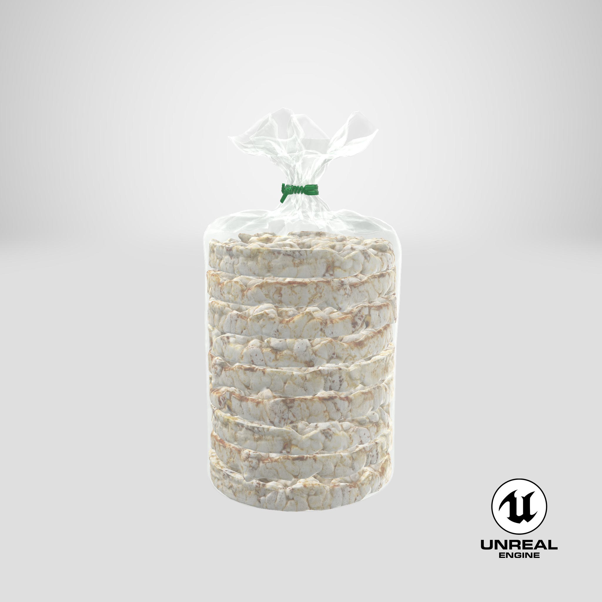 Multigrain Rice Cake Pack model - TurboSquid 1834318