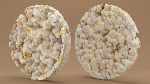 Multigrain Rice Cake Pack model - TurboSquid 1834318