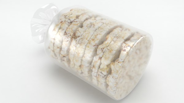 Multigrain Rice Cake Pack model - TurboSquid 1834318
