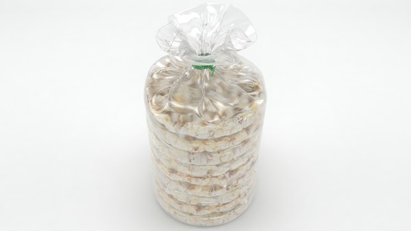 Multigrain Rice Cake Pack model - TurboSquid 1834318