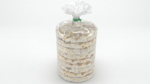 Multigrain Rice Cake Pack model - TurboSquid 1834318