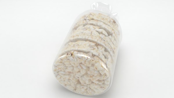 Multigrain Rice Cake Pack model - TurboSquid 1834318