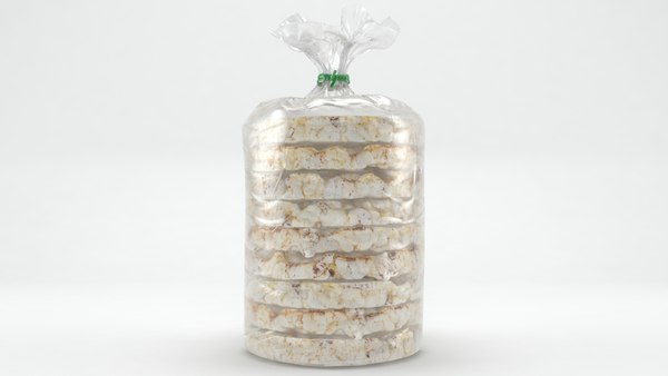 Multigrain Rice Cake Pack model - TurboSquid 1834318
