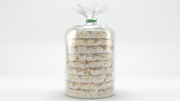 Multigrain Rice Cake Pack model - TurboSquid 1834318