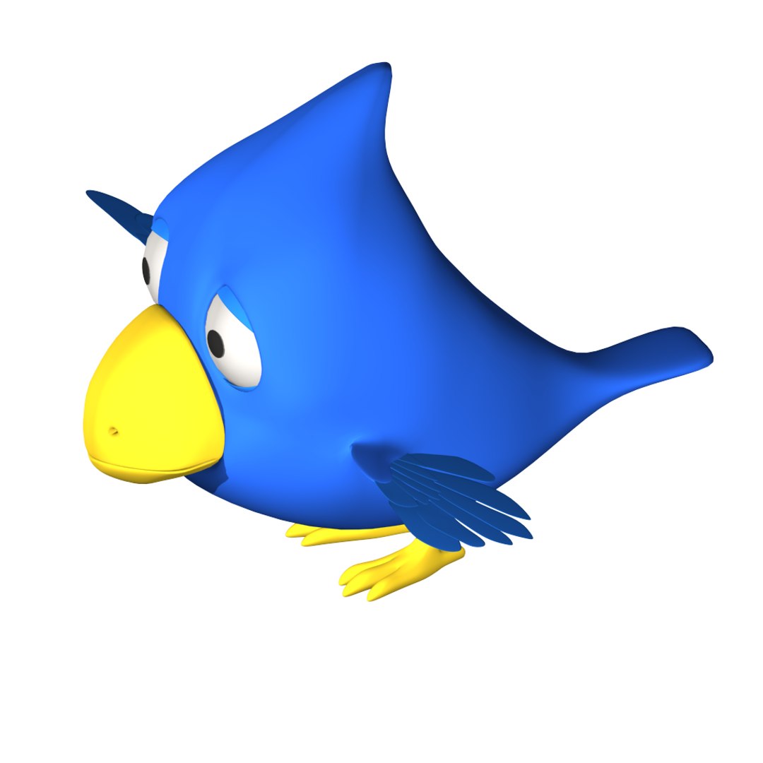 cartoon bird max